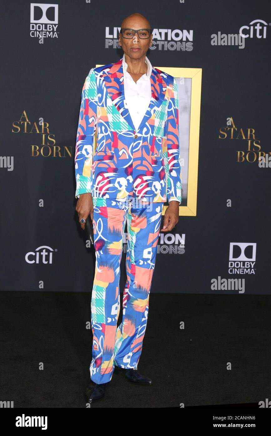 LOS ANGELES - SEP 24: RuPaul Andre Charles at the "A Star is Born" LA ...