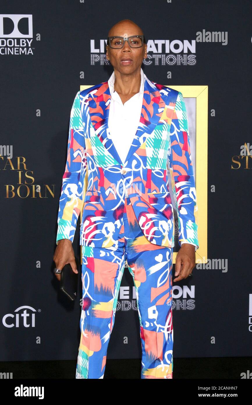 LOS ANGELES - SEP 24: RuPaul Andre Charles at the "A Star is Born" LA ...