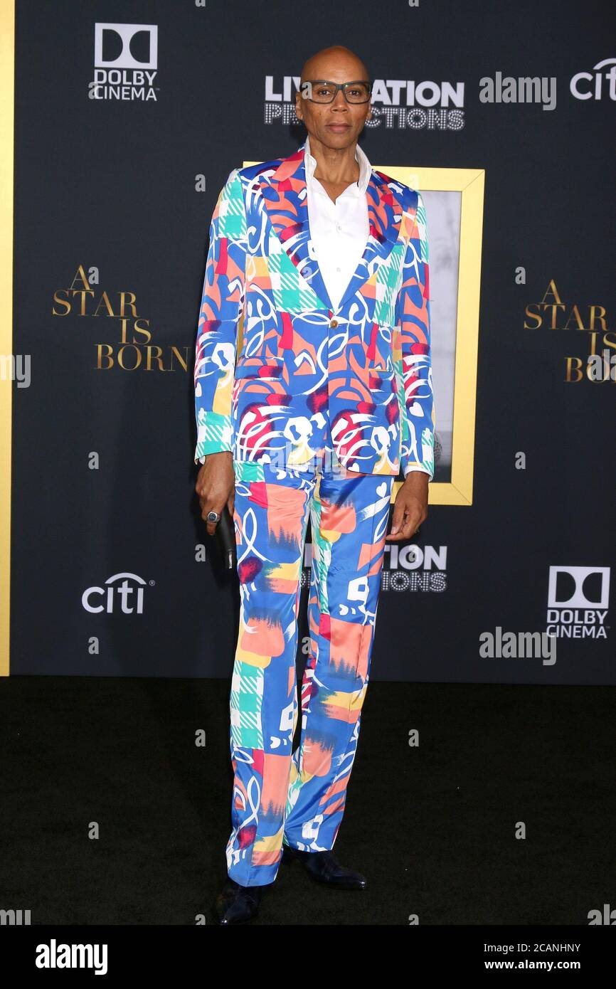 LOS ANGELES - SEP 24: RuPaul Andre Charles at the "A Star is Born" LA ...