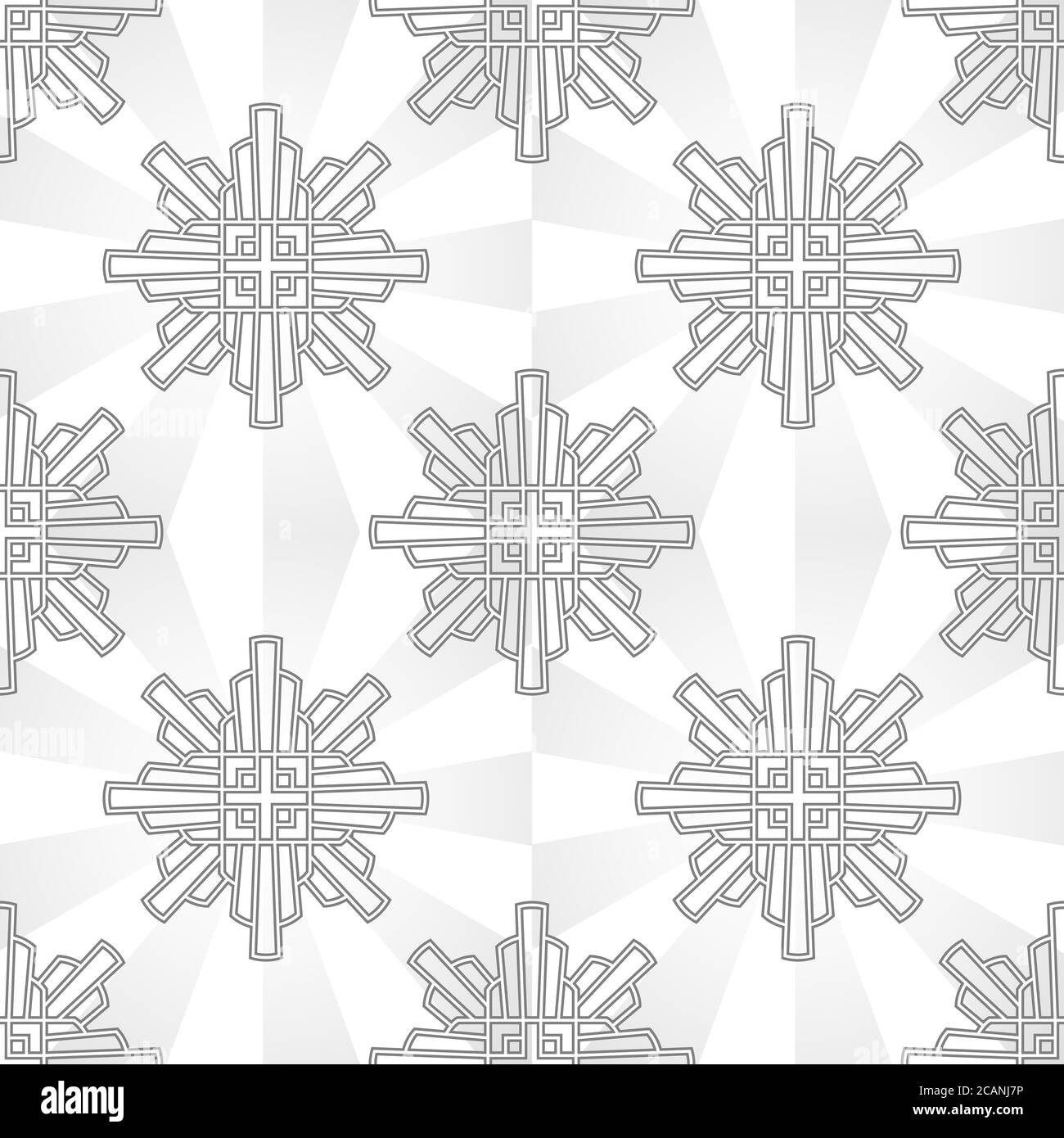 seamless cross pattern on white grey background. Vector image Stock ...