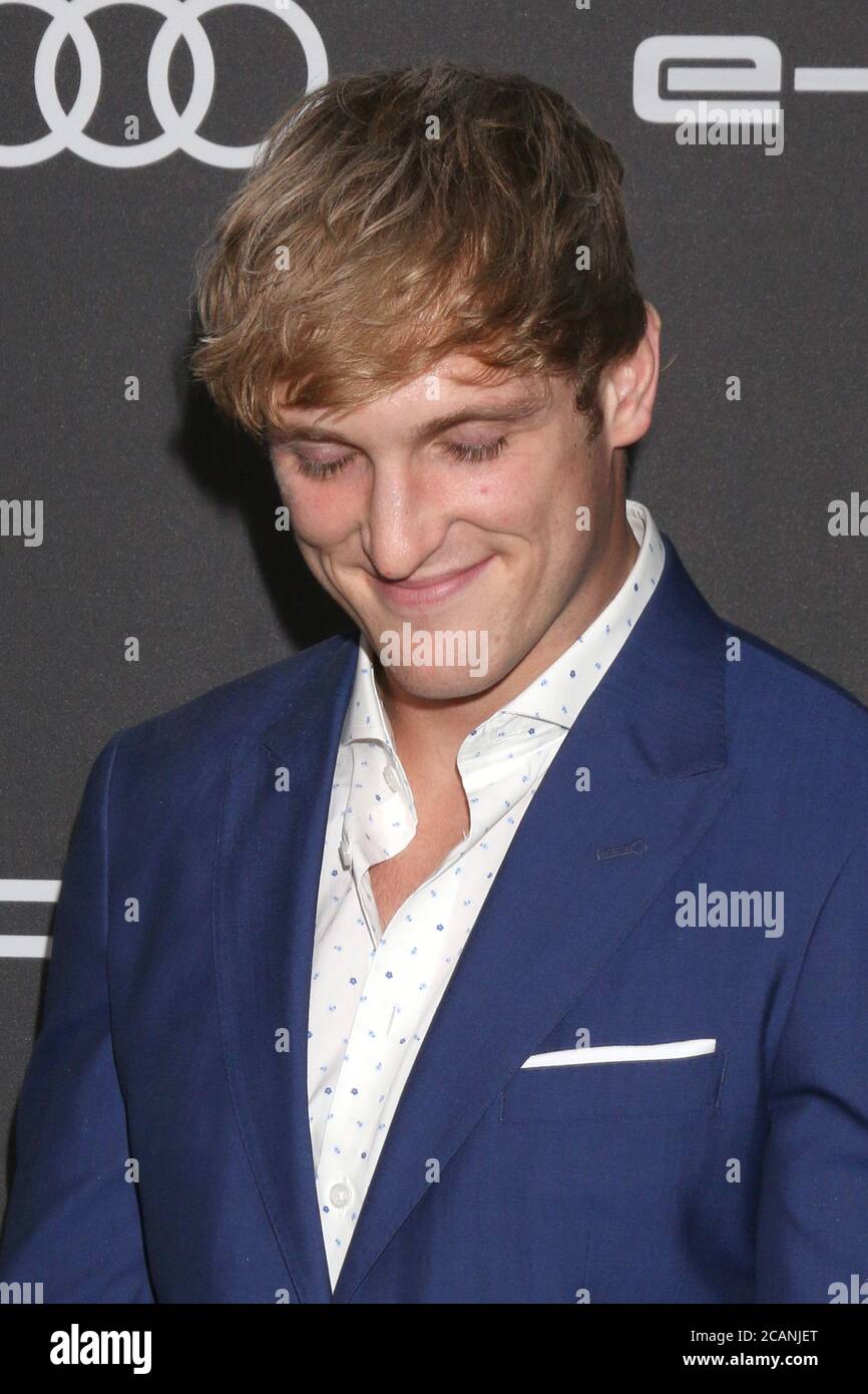 LOS ANGELES - SEP 13: Logan Paul at the Audi Pre-Emmy Party at the La ...
