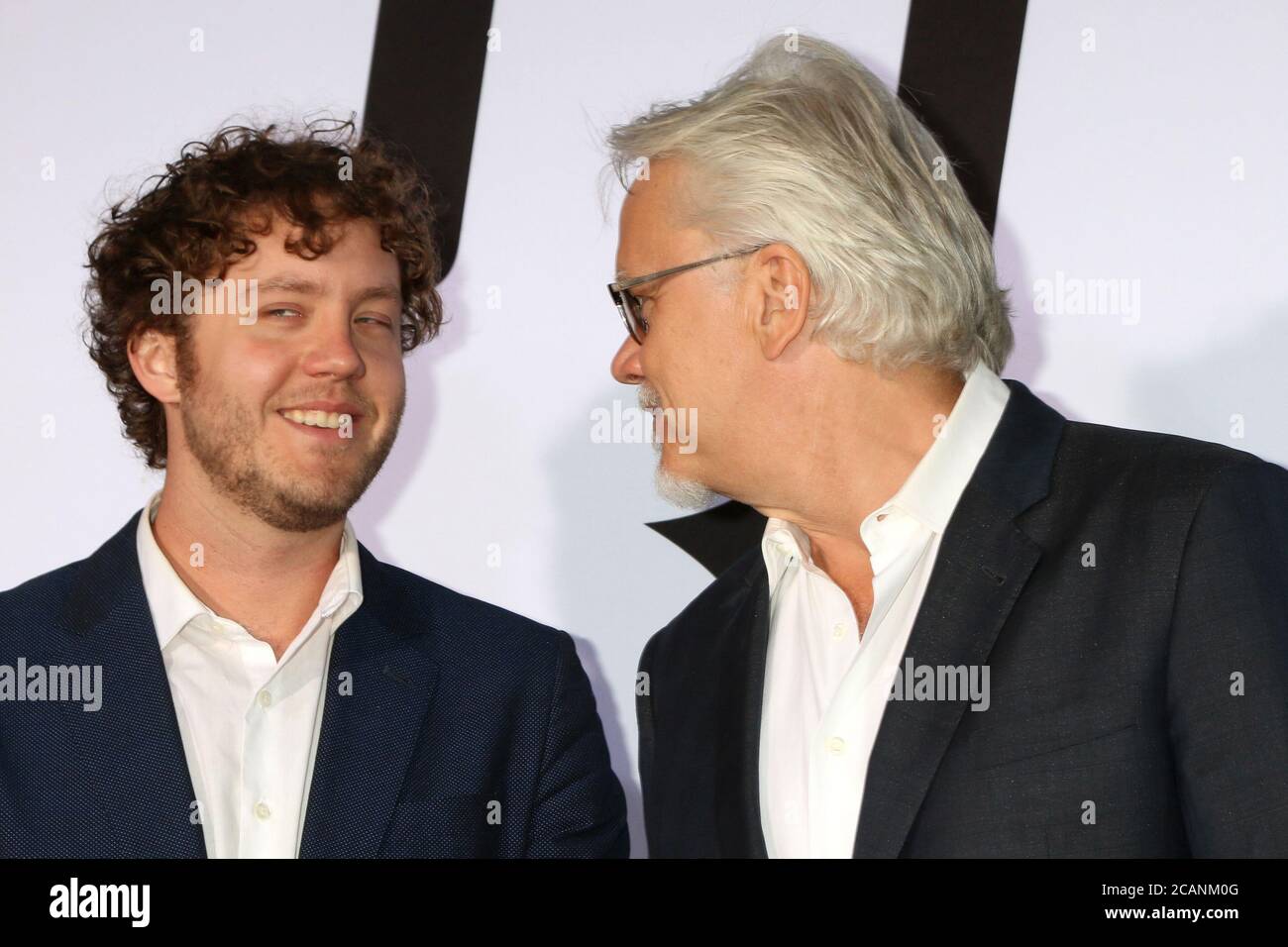 LOS ANGELES - APR 3: Jack Henry Robbins, Tim Robbins at the "Blockers ...