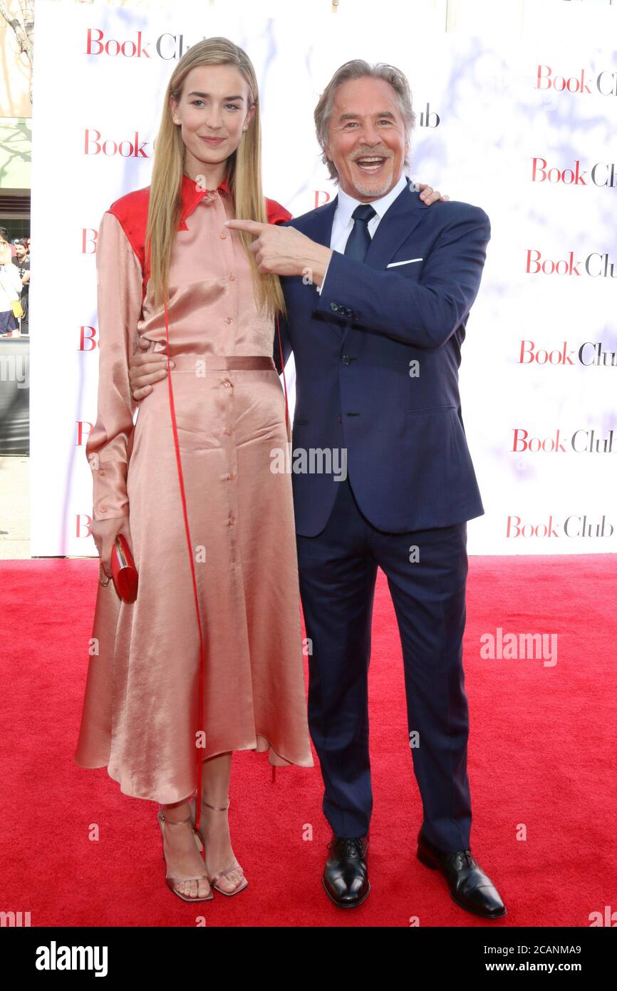 LOS ANGELES - MAY 6: Grace Johnson, Don Johnson at the "Book Club" LA ...