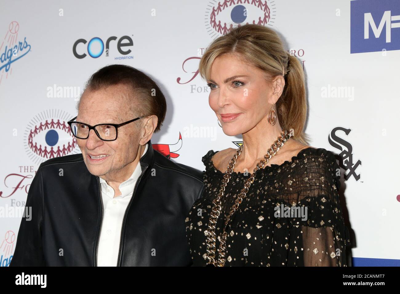 LOS ANGELES - SEP 7: Larry King, Shawn King at the Brent Shapiro ...