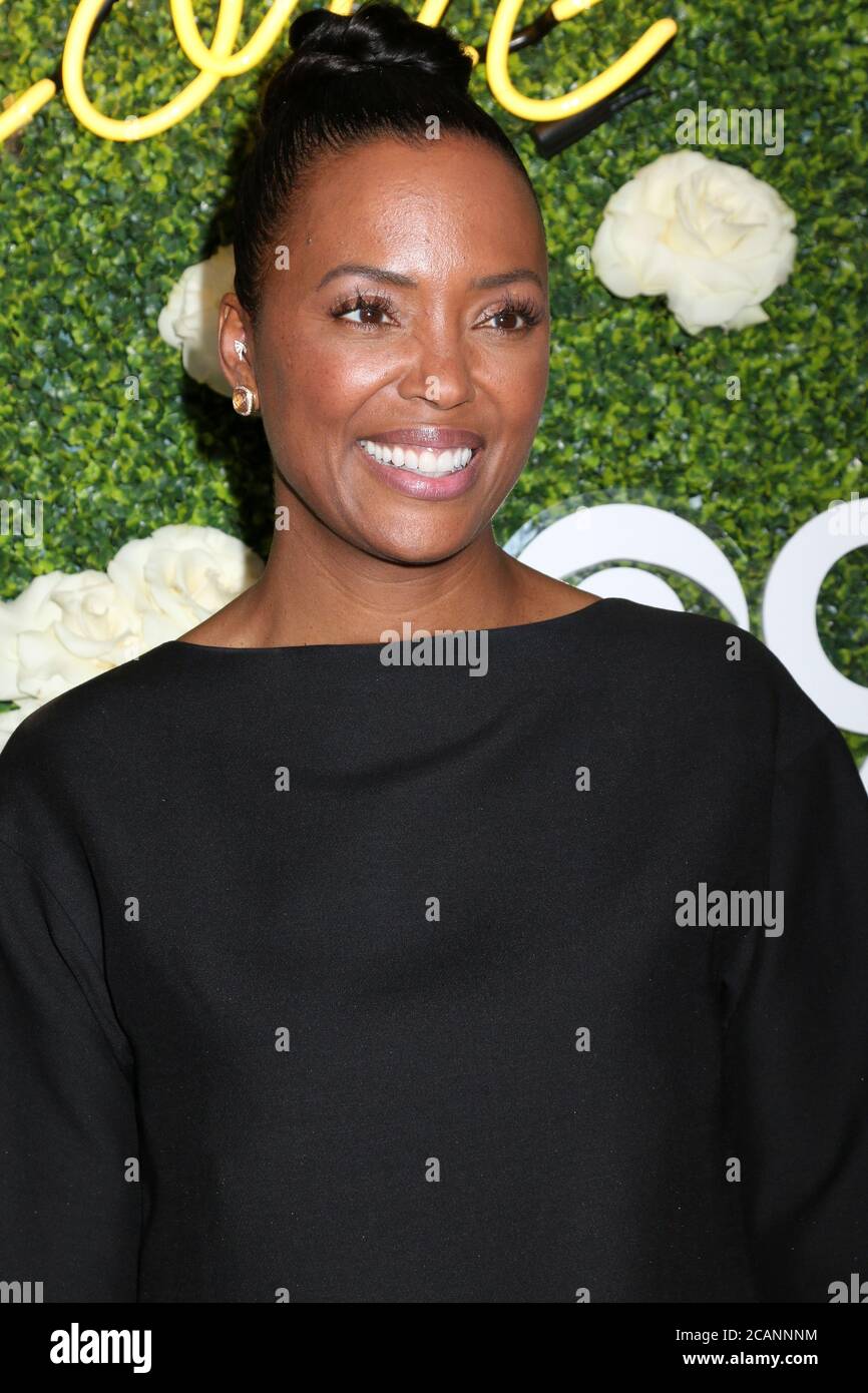 LOS ANGELES - APR 29: Aisha Tyler at the CBS Daytime Emmy After Party ...