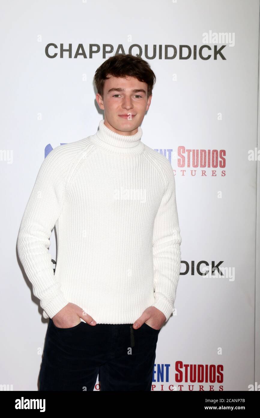 LOS ANGELES - MAR 28: Dylan Summerall at the "Chappaquiddick" Premiere ...