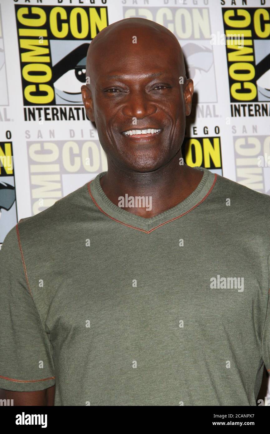 SAN DIEGO - July 21: Peter Mensah at the "Midnight Texas" Press Line at ...