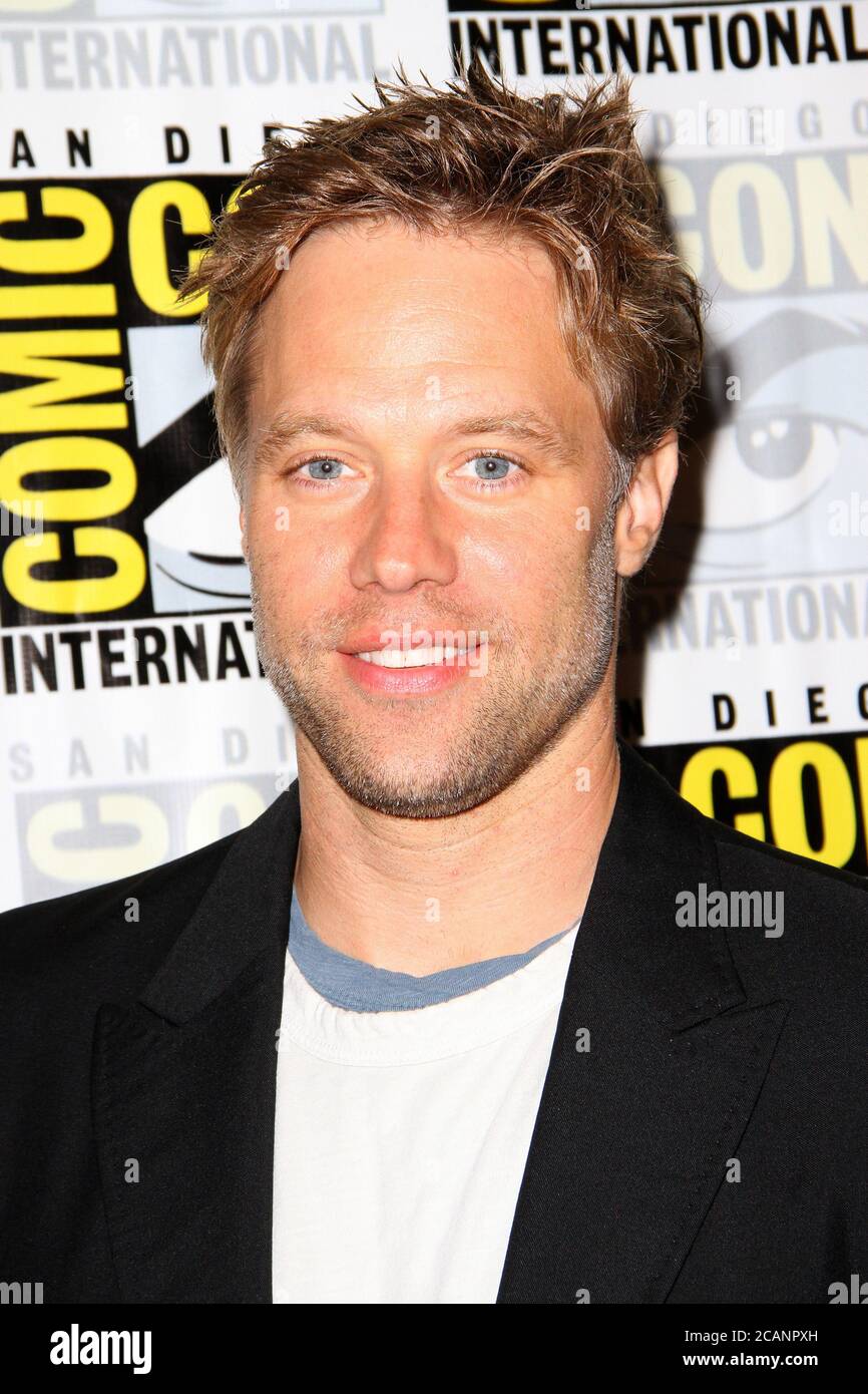 SAN DIEGO - July 21: Shaun Sipos at the "Krypton" Press Line at the ...