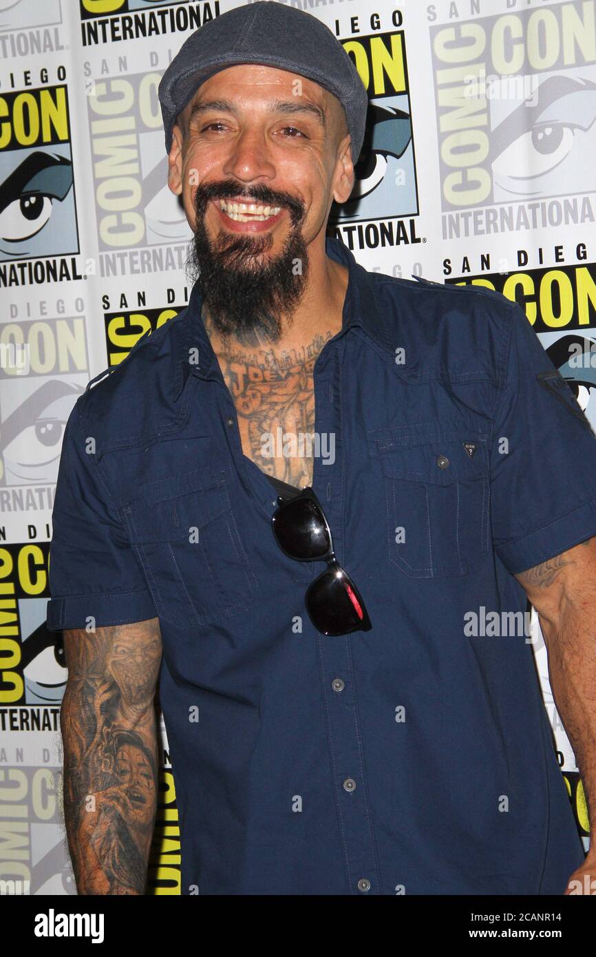 SAN DIEGO - July 22: Joseph Lucero at the "Mayans M.C." Press Line at ...