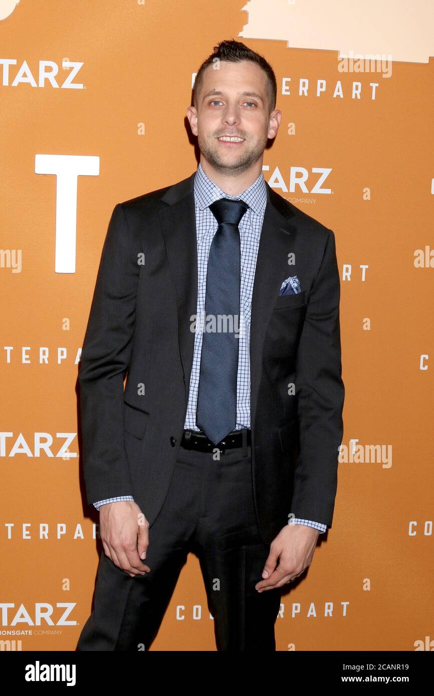 LOS ANGELES - DEC 3: Justin Marks at the Counterpoint Season 2 Premiere ...