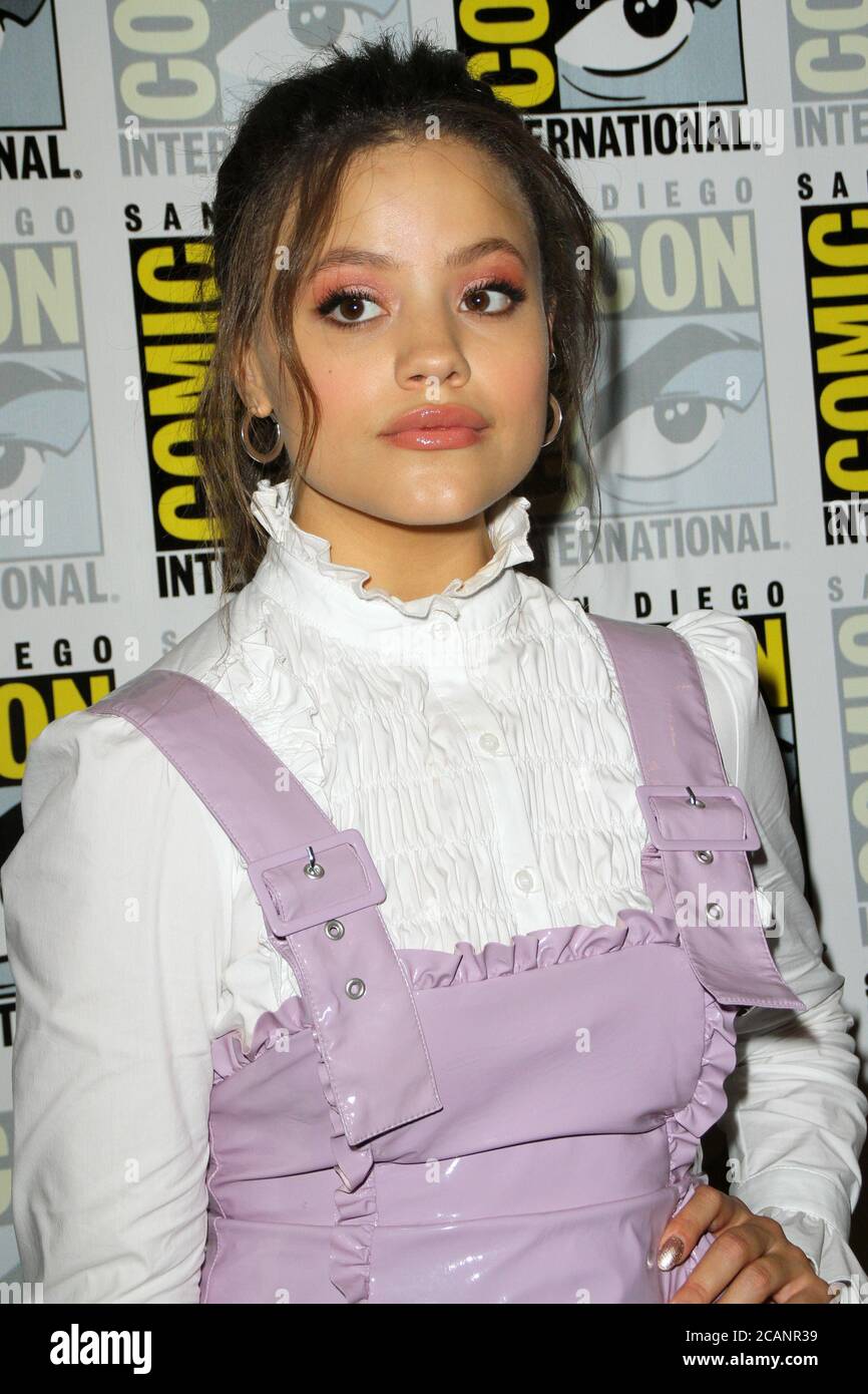 SAN DIEGO - July 19: Sarah Jeffery at the "Charmed" Press Line at the ...