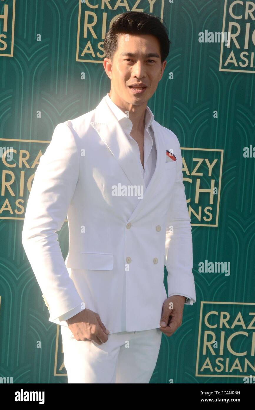 LOS ANGELES - AUG 7: Pierre Png at the "Crazy Rich Asians" Premiere at ...