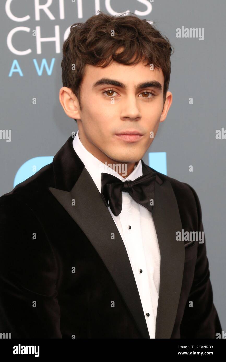 LOS ANGELES - JAN 11: Tyler Alvarez at the 23rd Annual Critics' Choice ...