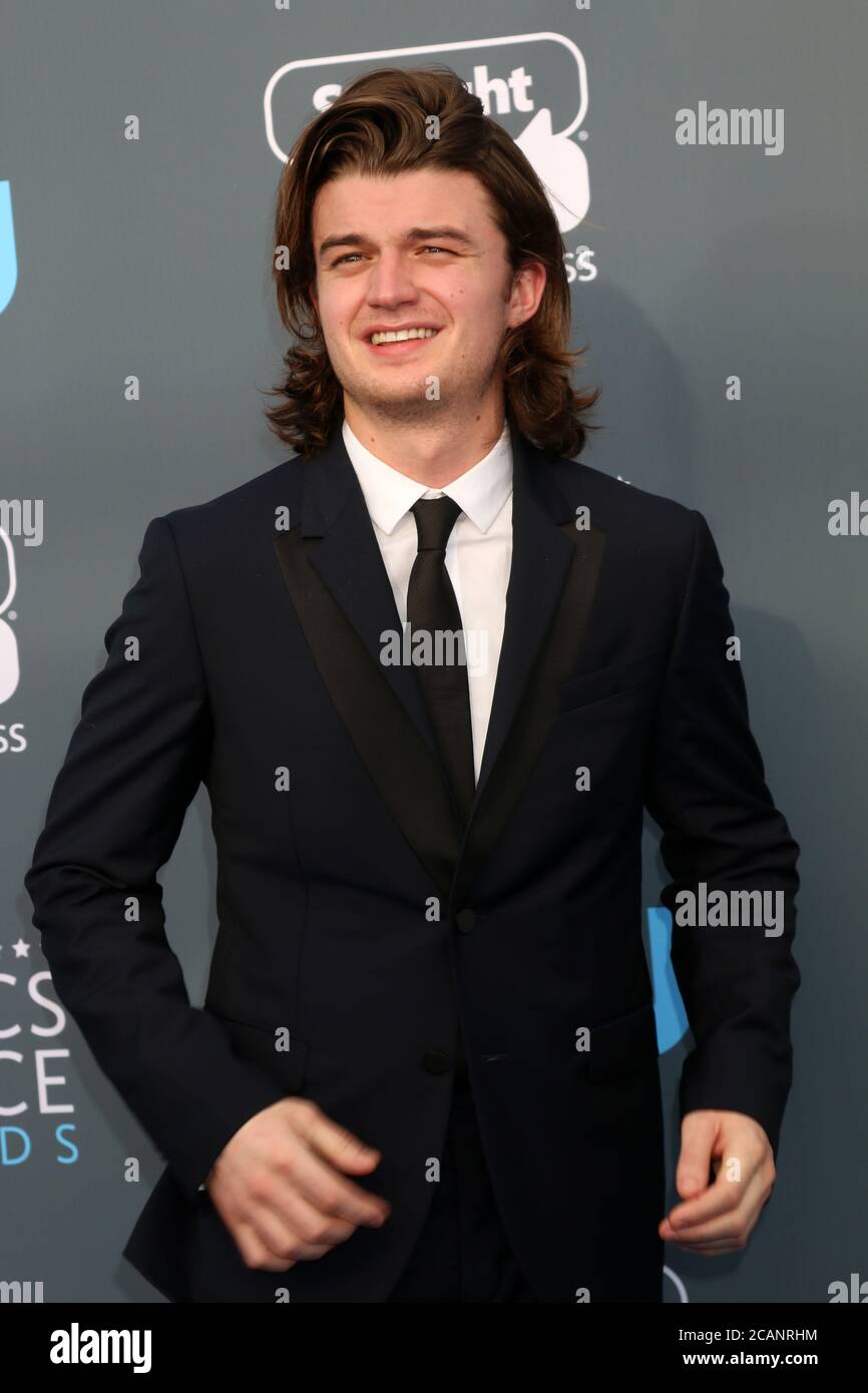 LOS ANGELES - JAN 11: Joe Keery at the 23rd Annual Critics' Choice ...