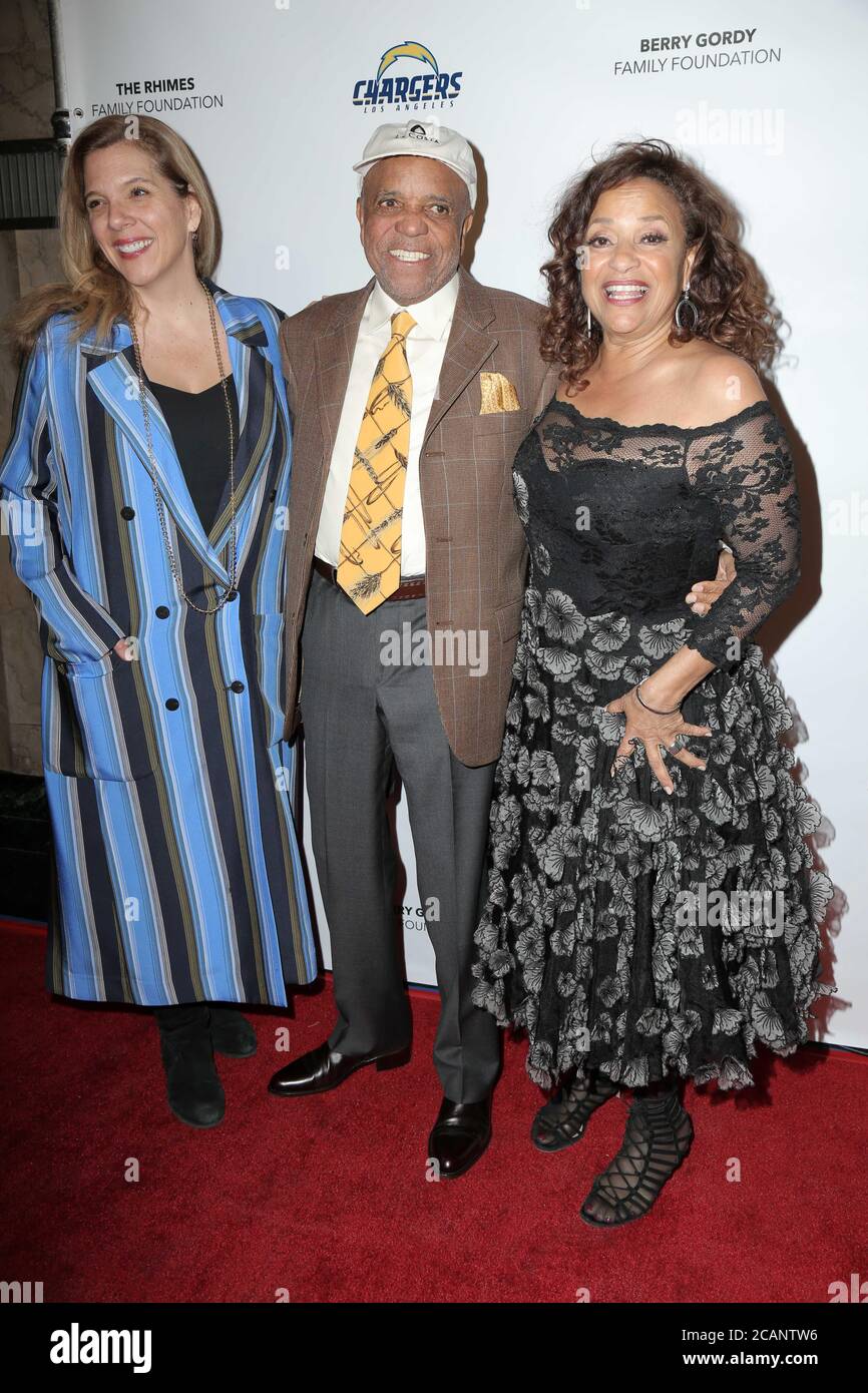 LOS ANGELES - NOV 1: Guest, Berry Gordy, Debbie Allen at the Debbie ...