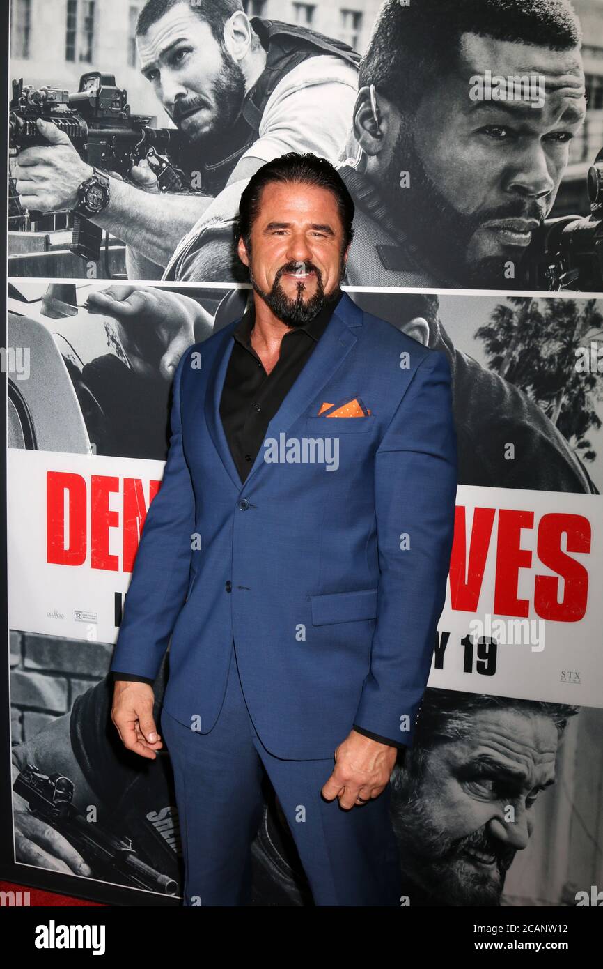 LOS ANGELES - JAN 17: Marcus LaVoi at the "Den of Thieves" Premiere at ...