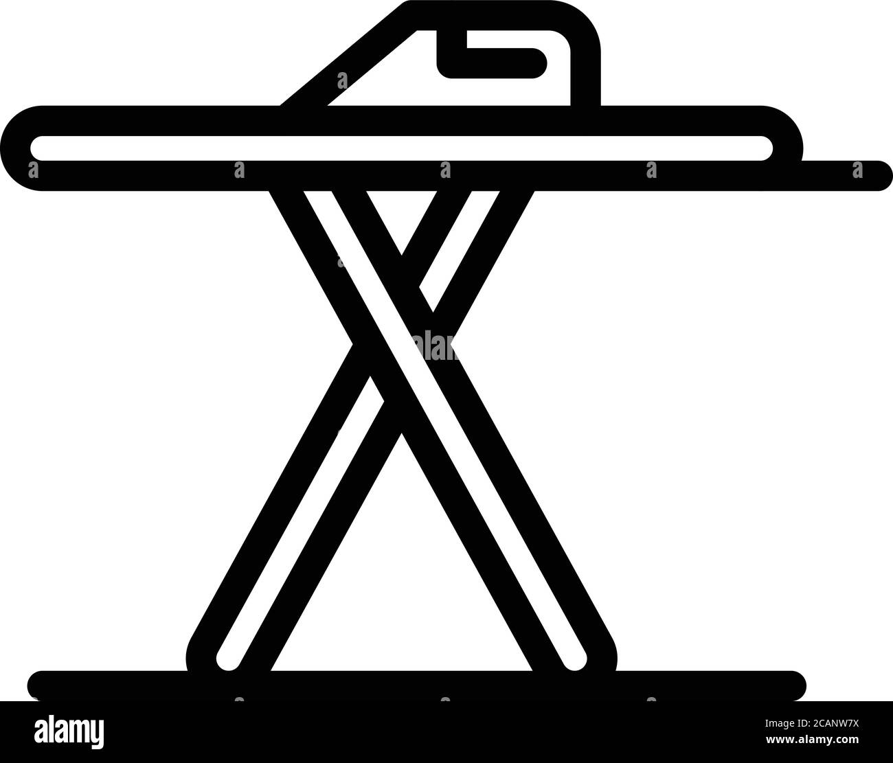 Ironing table icon, outline style Stock Vector Image & Art - Alamy
