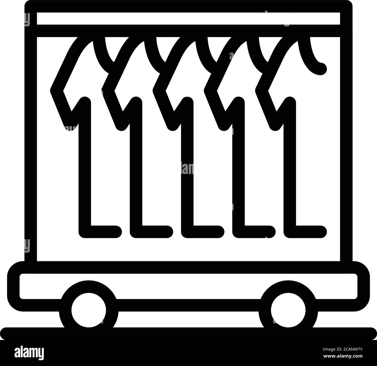 Clean clothes laundry icon, outline style Stock Vector Image & Art - Alamy