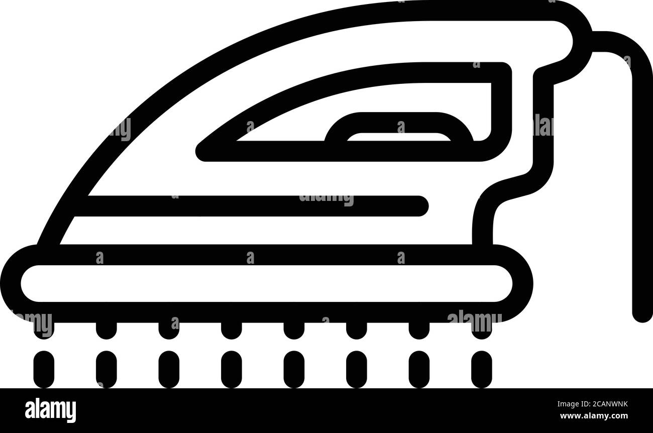 Ironing board linear icon Stock Vector Images - Alamy