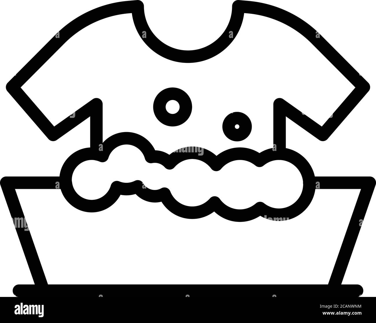 Plastic basin icon, outline style Stock Vector Image & Art - Alamy