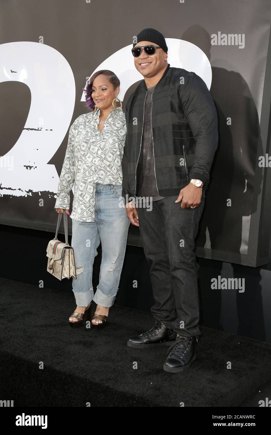 LOS ANGELES - JUL 17: Simone Smith, LL Cool J at the "Equalizer ...