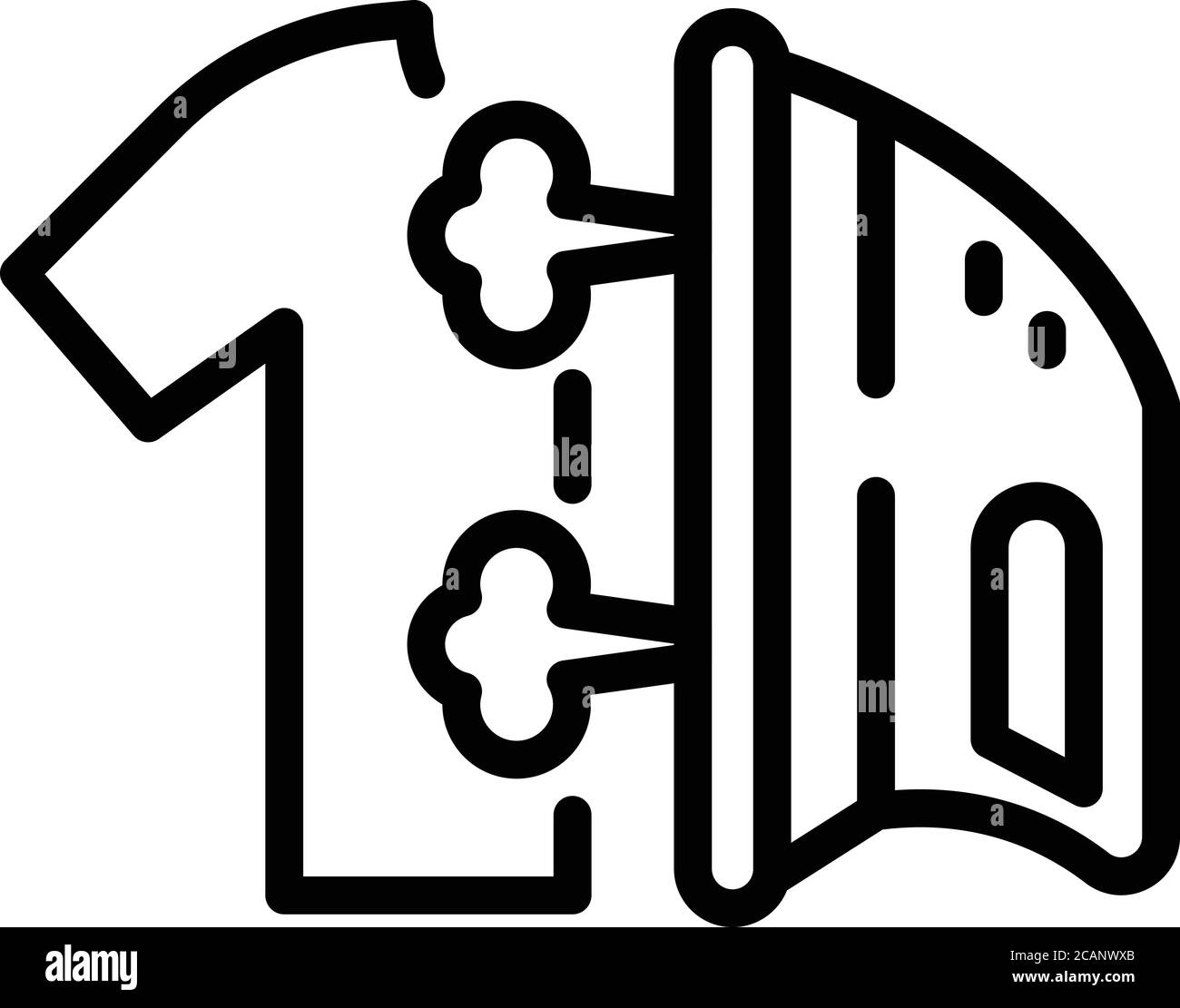 Ironing service icon, outline style Stock Vector Image & Art - Alamy