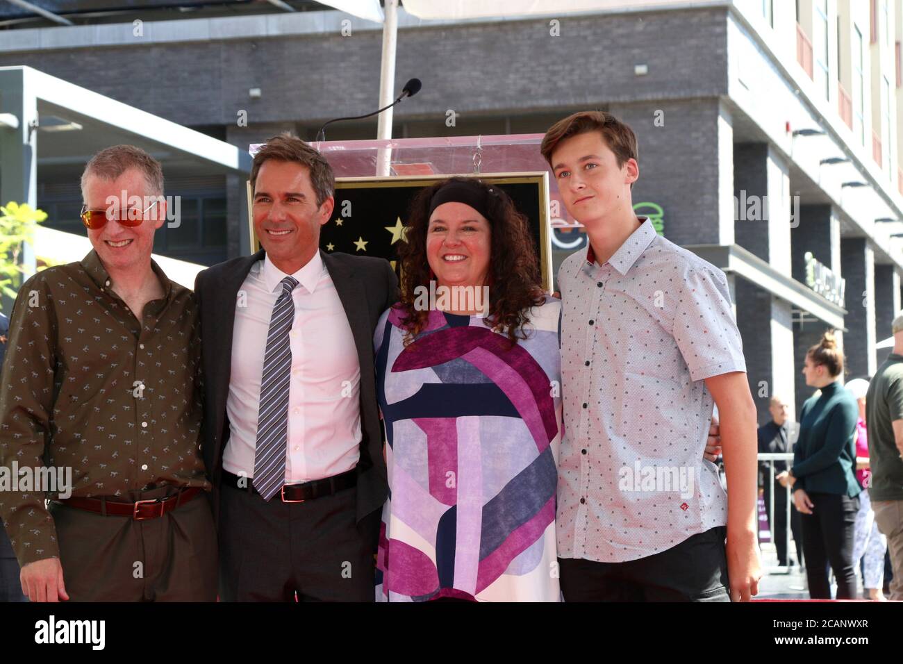 LOS ANGELES - SEP 13: Eric McCormack, family at the Eric McCormack Star ...