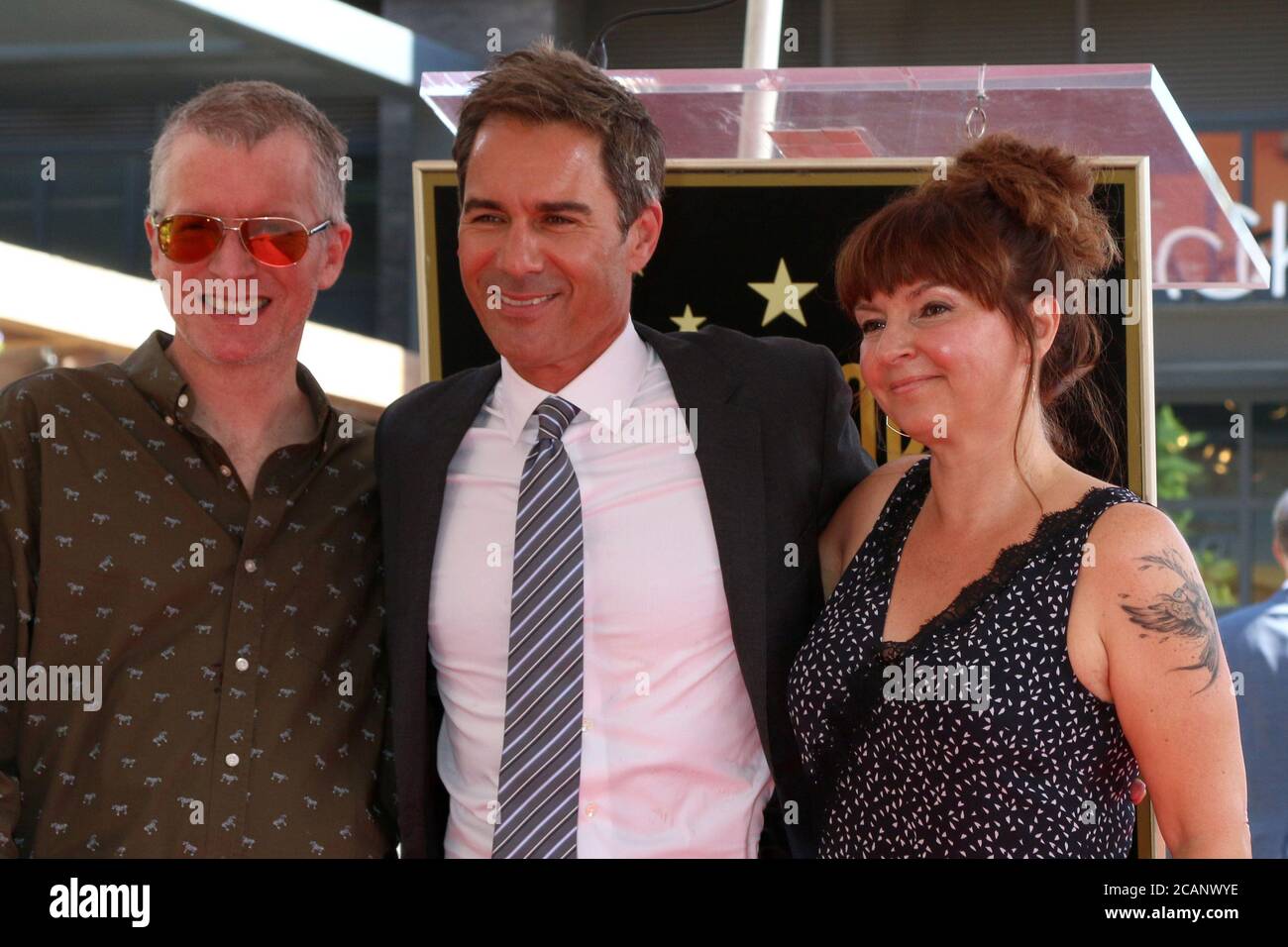 LOS ANGELES - SEP 13: Eric McCormack, family at the Eric McCormack Star ...
