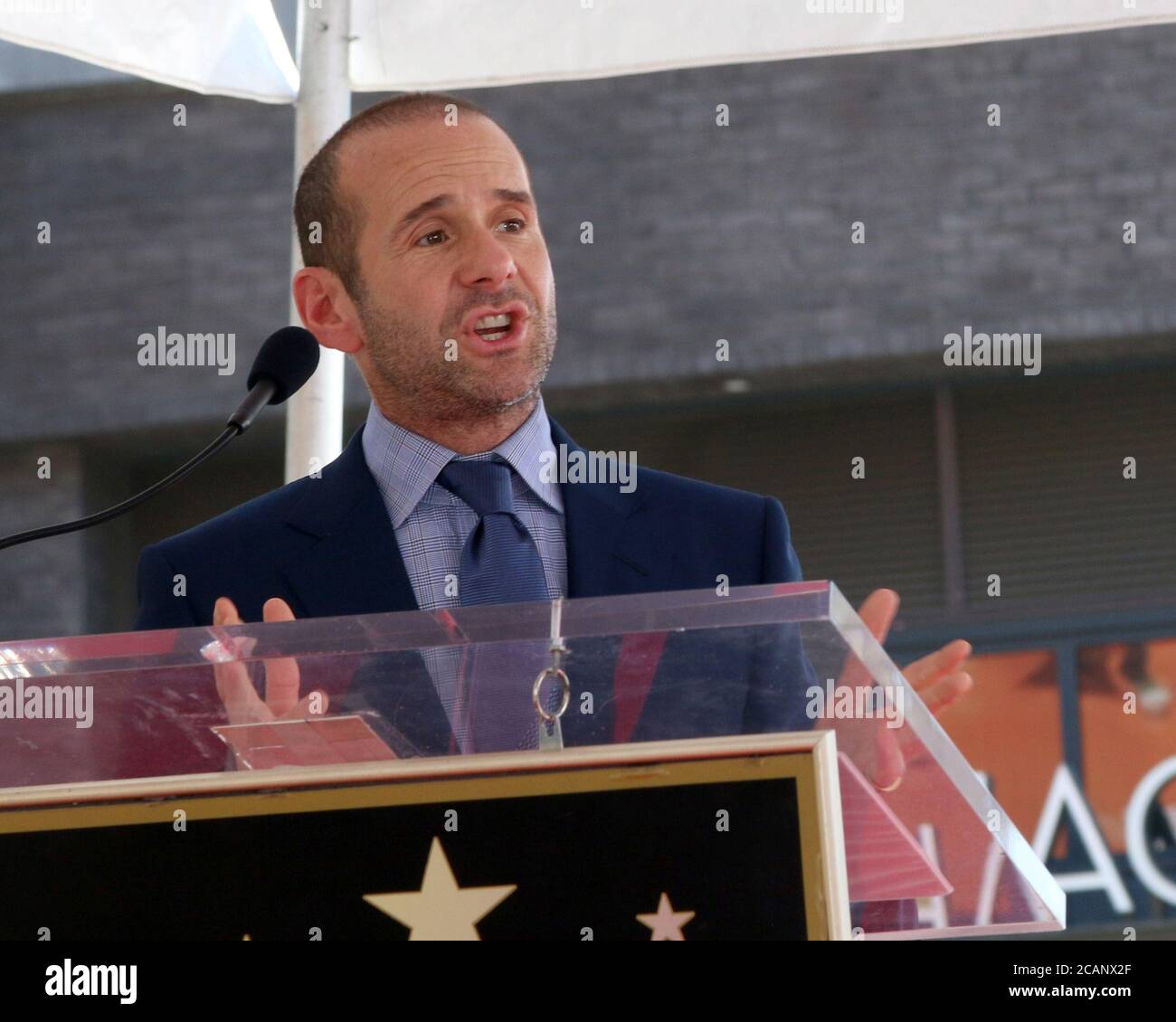 LOS ANGELES - SEP 13: Max Mutchnick at the Eric McCormack Star Ceremony ...