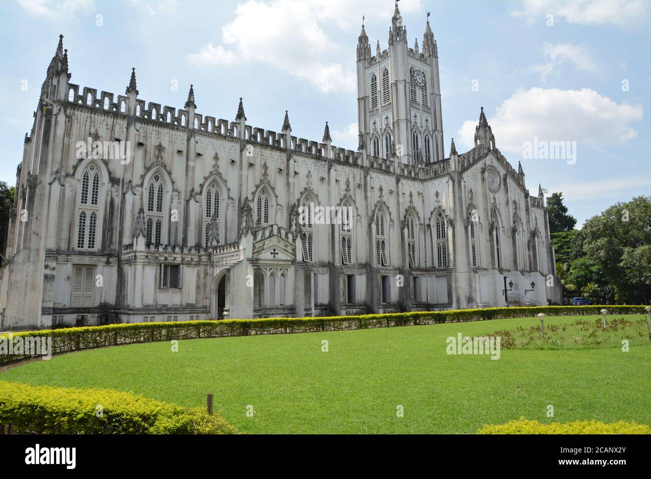 St. paul cathedral, kolkata hi-res stock photography and images - Alamy