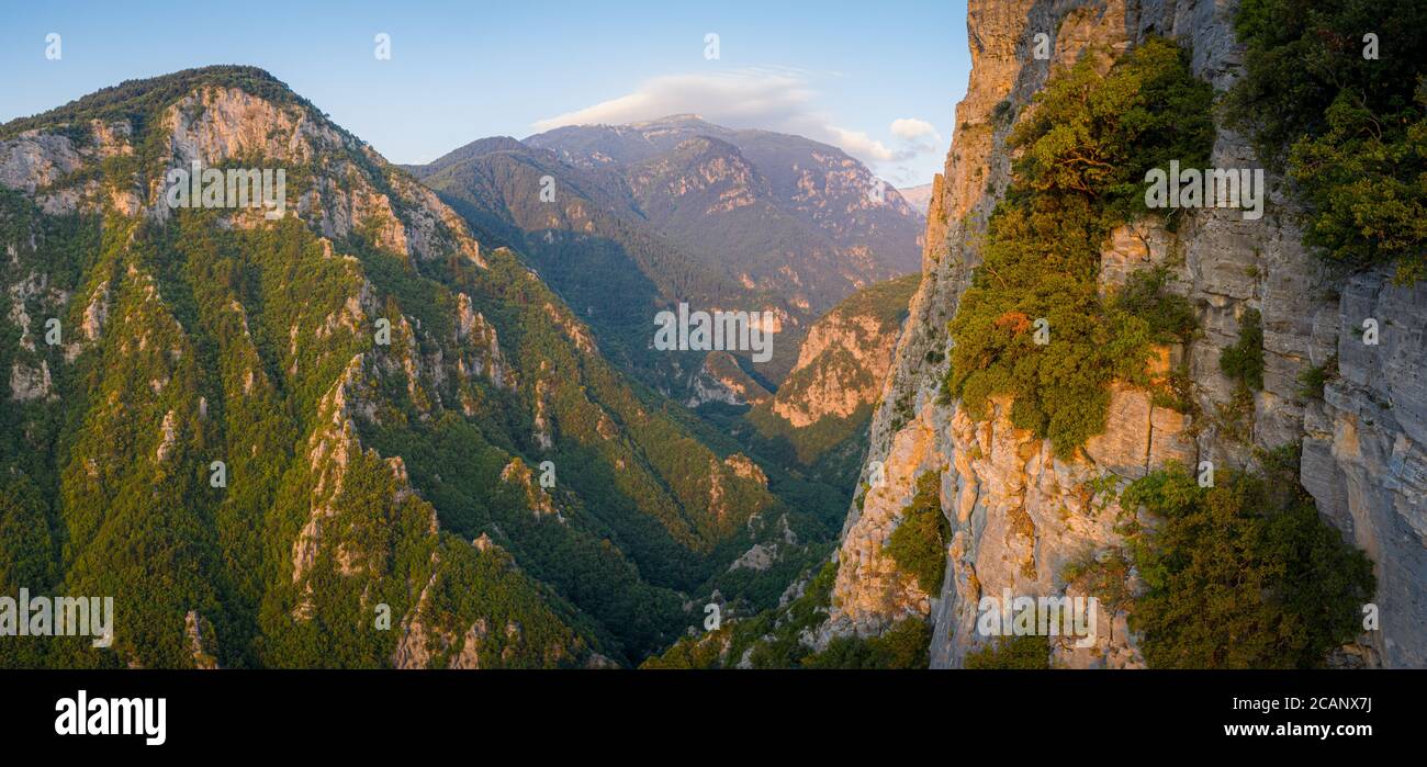 Enipeus Gorge at Mount Olympus National Park near Litochoro, Greece ...