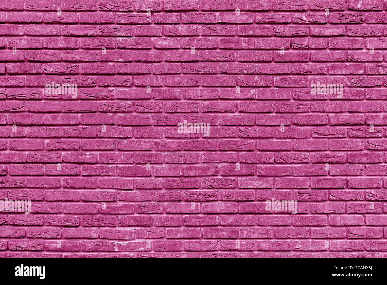 The background of the old pink brick wall for design interior Stock ...
