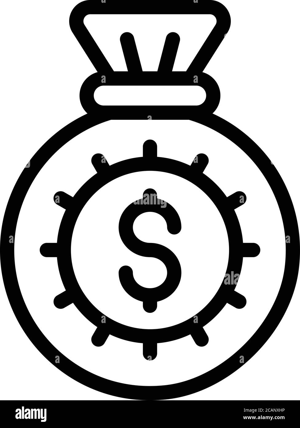 Subsidy program icon, outline style Stock Vector Image & Art - Alamy