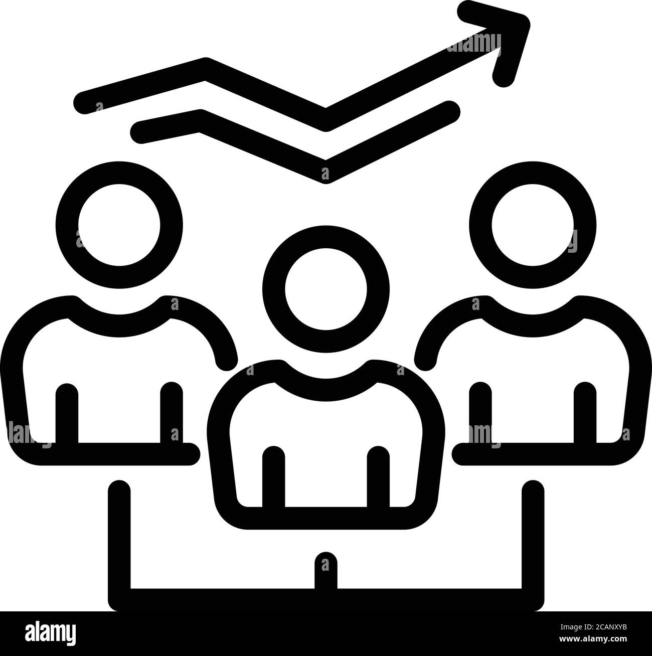 Money investors icon, outline style Stock Vector Image & Art - Alamy