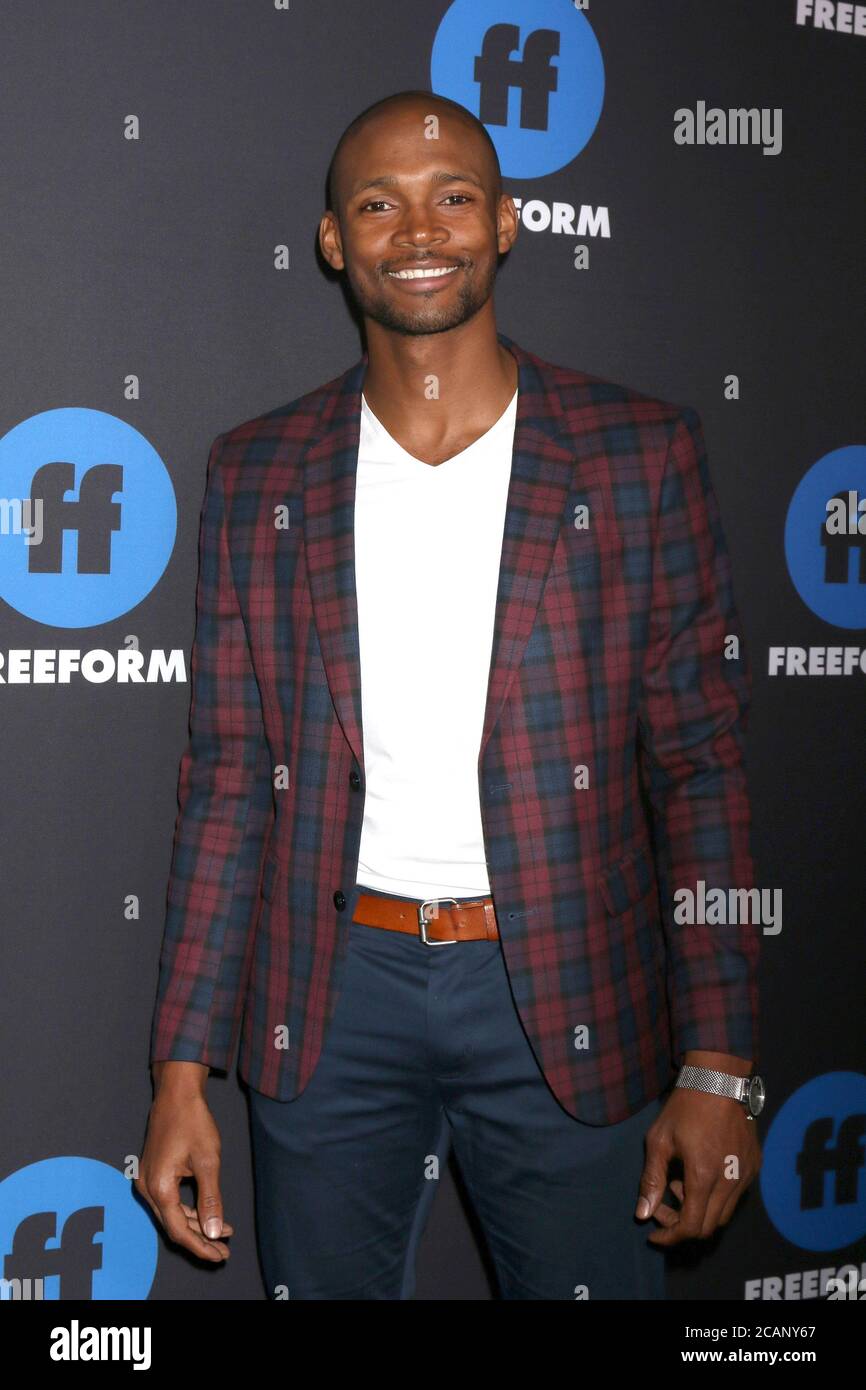 LOS ANGELES - JAN 18: Sedale Threatt at the Freeform Summit 2018 at ...