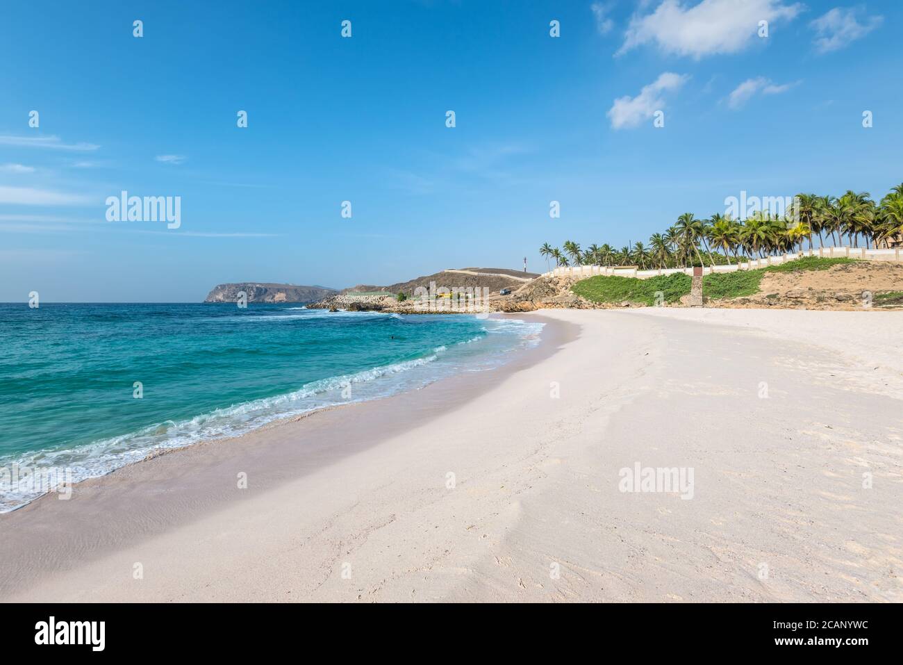 Salalah, Oman - November 19, 2019: Sunny Oasis Beach in Oman, Arabian ...