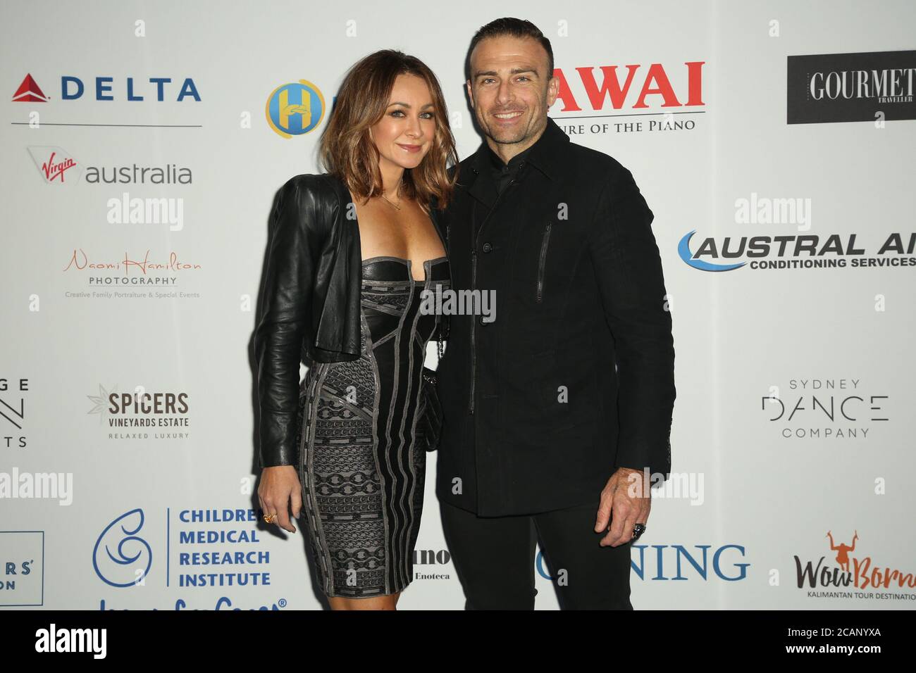 Michelle Bridges and Steve 'Commando' Willis attend the Jeans for Genes ...