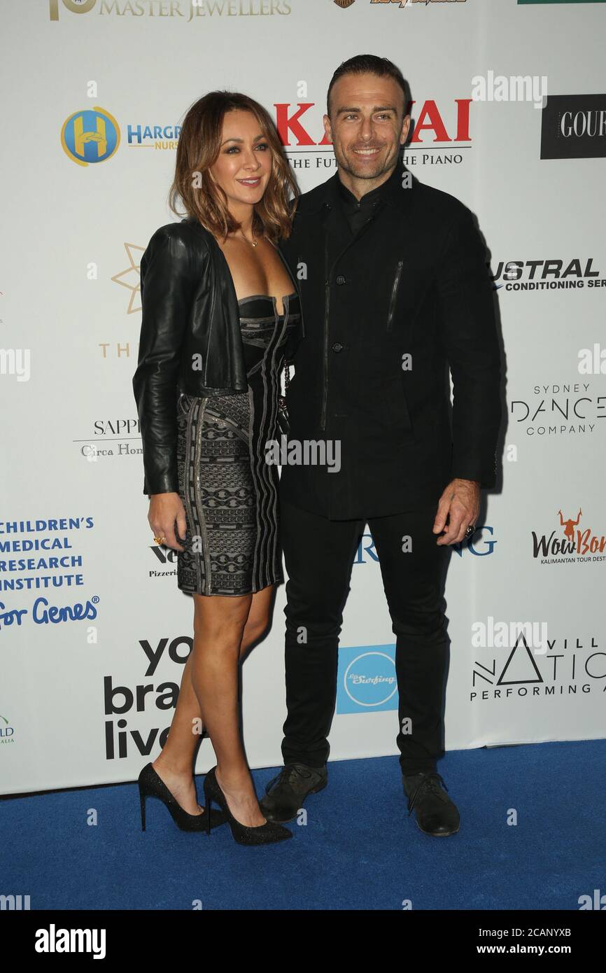 Michelle Bridges and Steve 'Commando' Willis attend the Jeans for Genes ...
