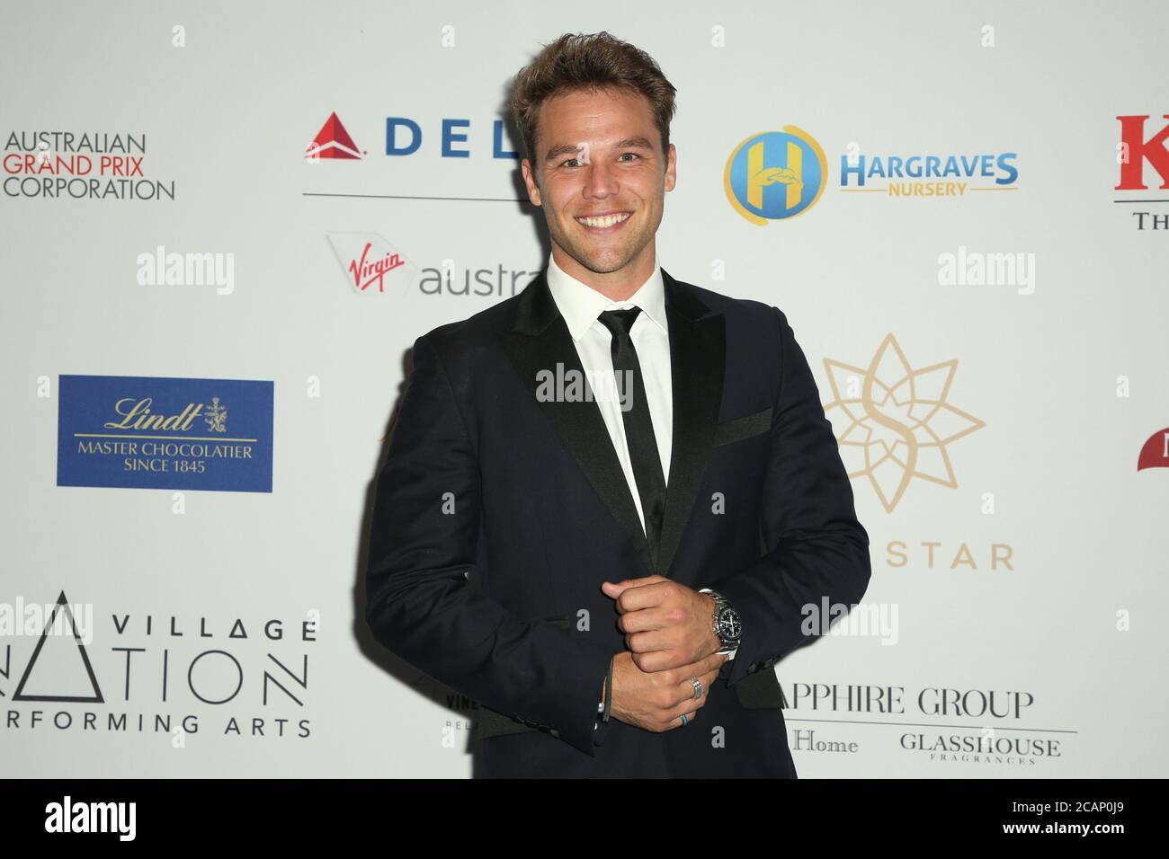 Lincoln Lewis attends the Jeans for Genes Denim Dinner at The Star ...