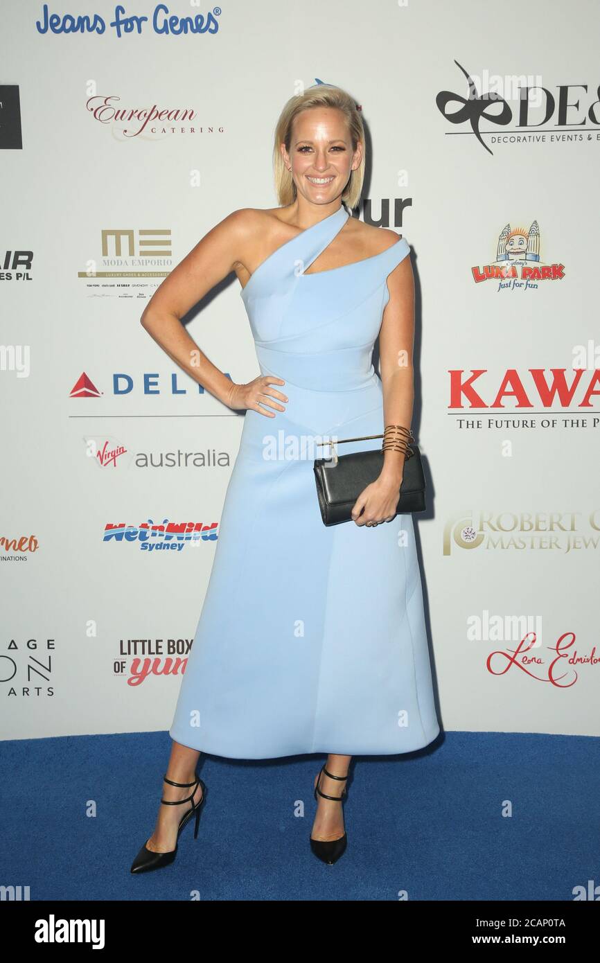 Jessica Yates attends the Jeans for Genes Denim Dinner at The Star ...