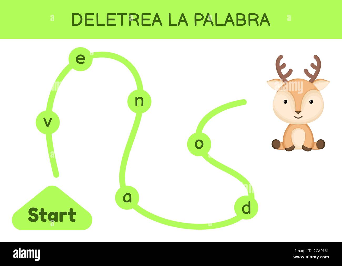 Deletrea la palabra - Spell the word. Maze for kids. Spelling word game ...