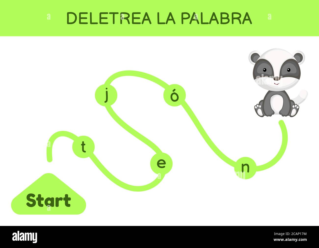 Deletrea la palabra - Spell the word. Maze for kids. Spelling word game ...