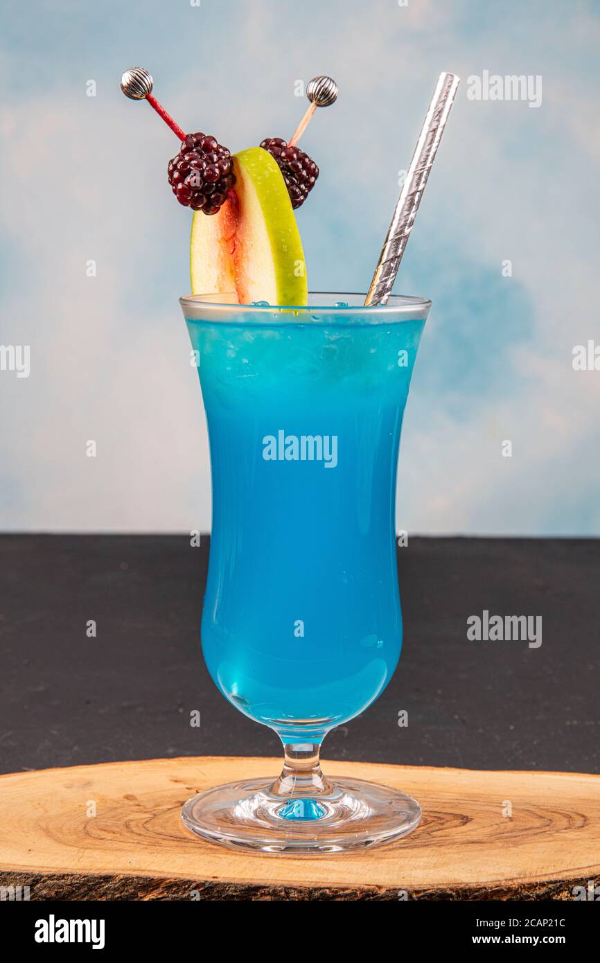 Blue Cosmopolitan Martini