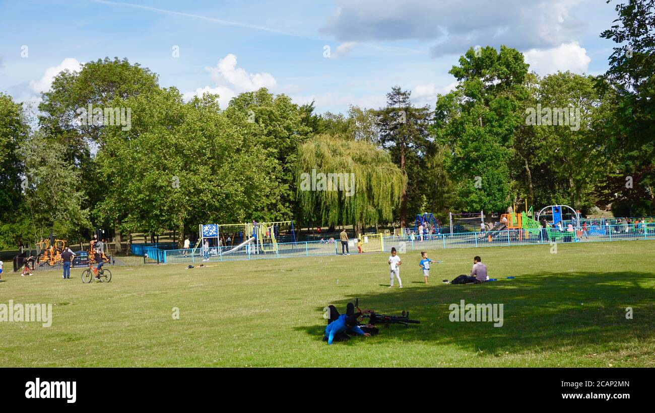 Barham Park in Wembley, London United Kingdom Stock Photo - Alamy