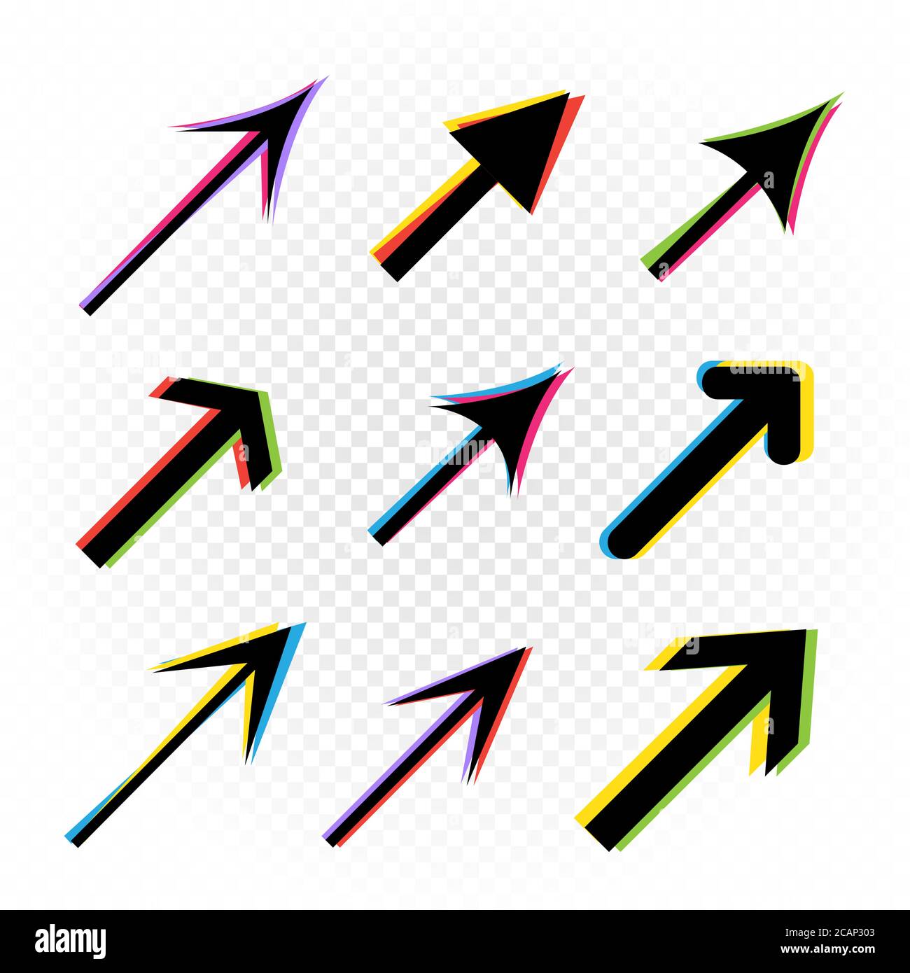Glitch line vector Cut Out Stock Images & Pictures - Alamy