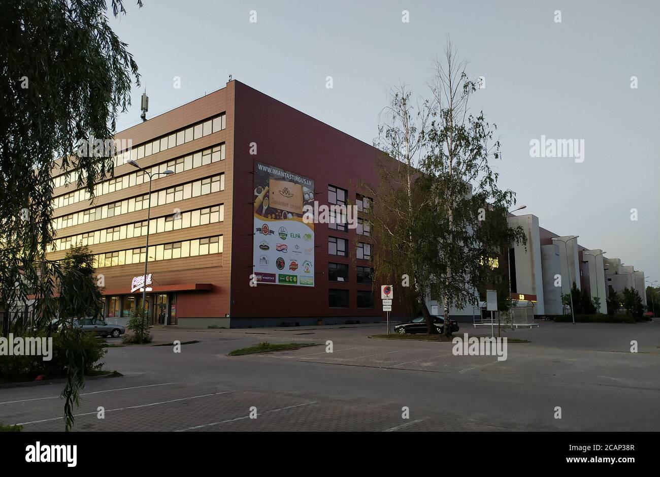 A market has opened in the production premises of the former well-known ...