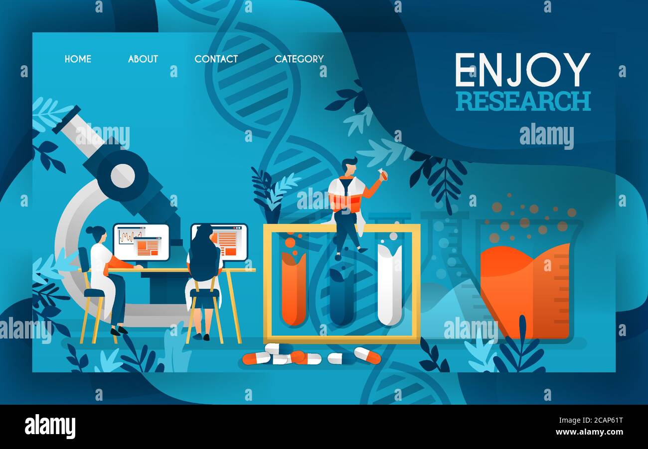 scientists are enjoying the process of researching drugs and liquid ...