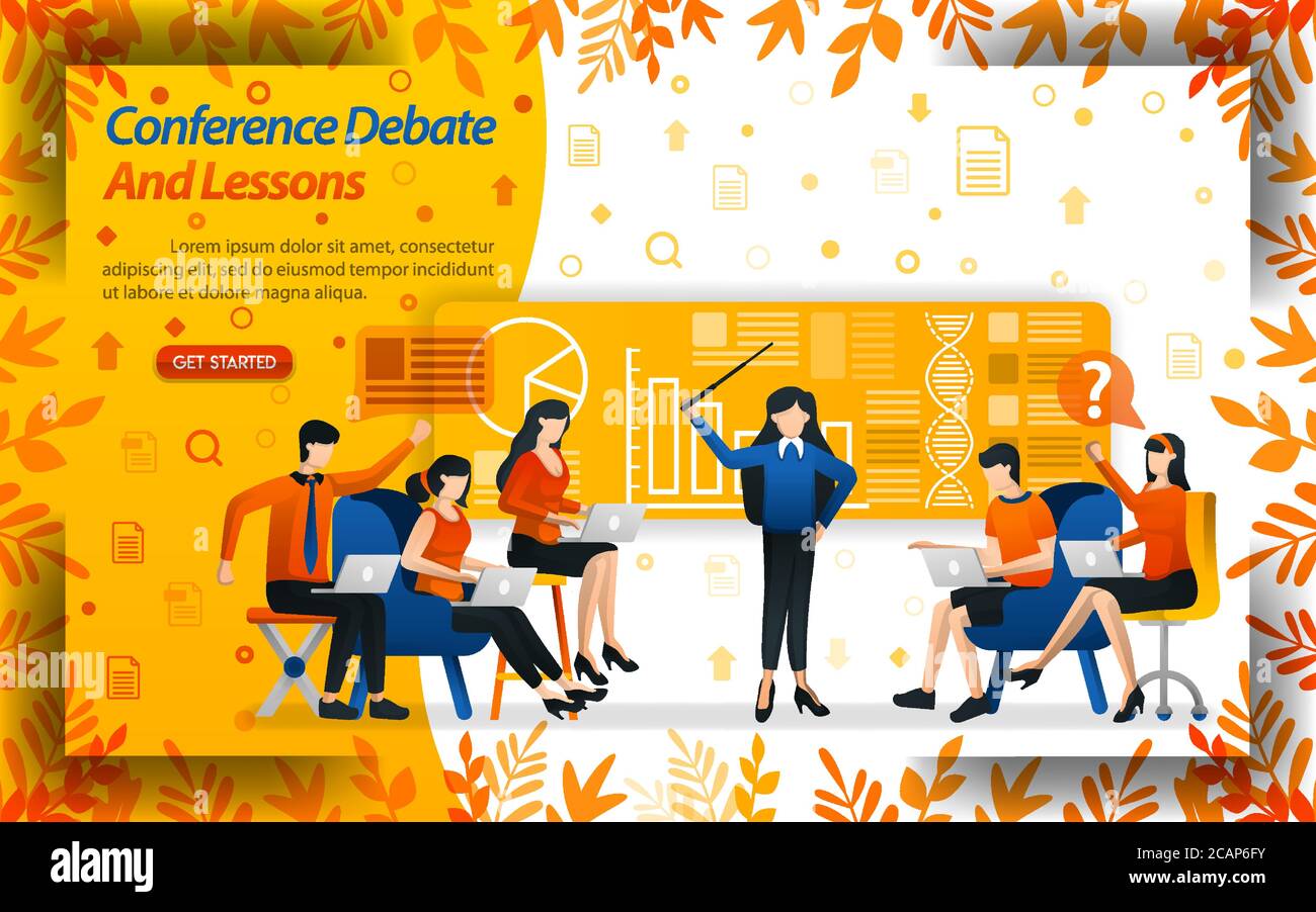 Debate students classroom Stock Vector Images - Alamy