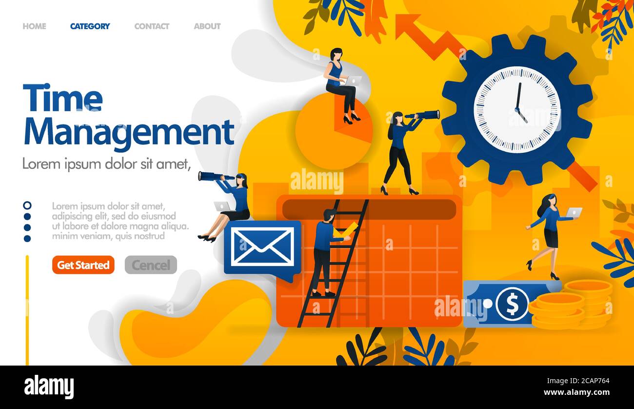 Time management, scheduling, planning in business and financial ...