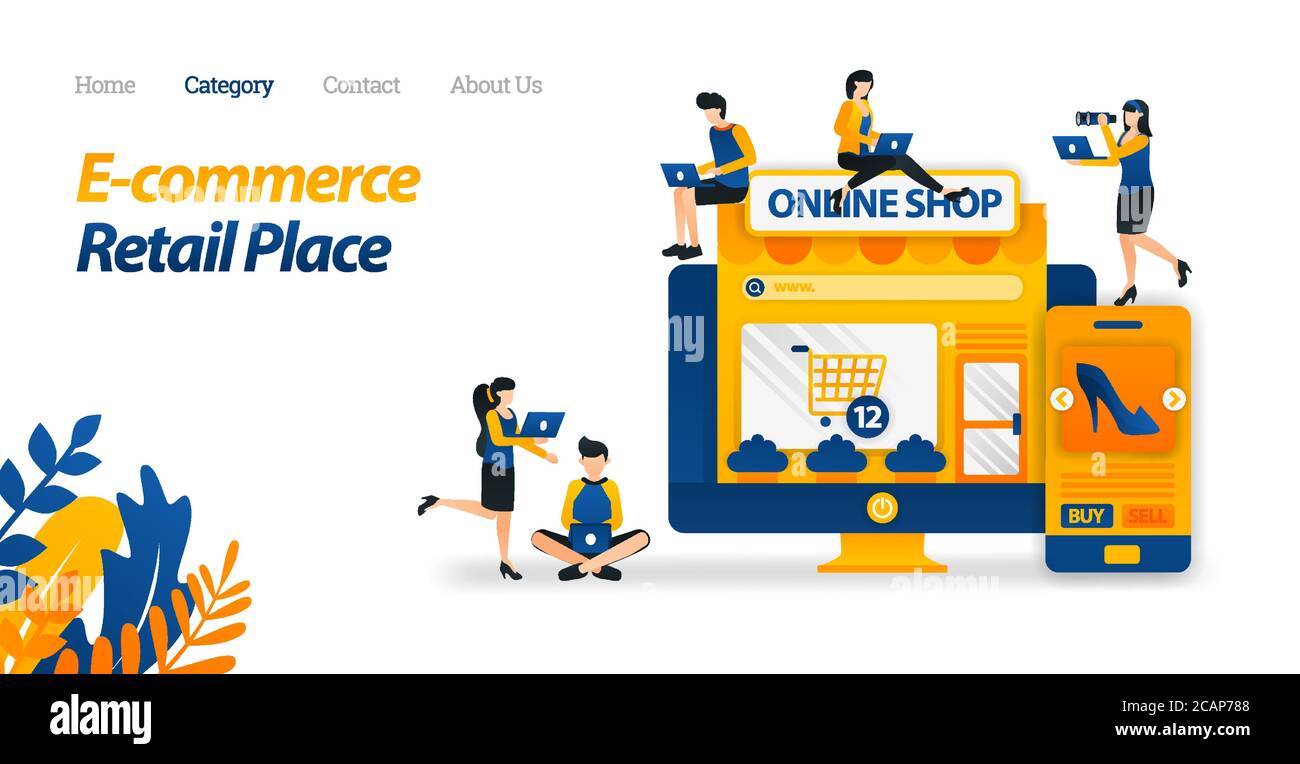 E-commerce Makes It Easy to Shop From Anywhere on Screen. Buy Lots of ...